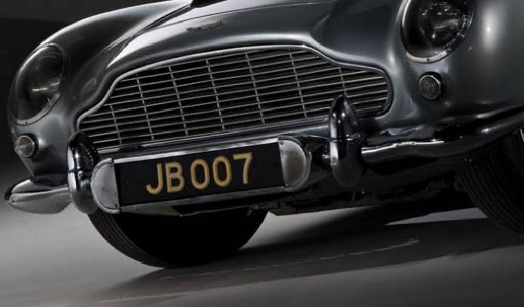 Number Plates on Bond cars-Part 1 | The Private Plate Company
